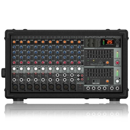 Behringer EUROPOWER PMP2000 Power Mixer – Plaza Music Perú