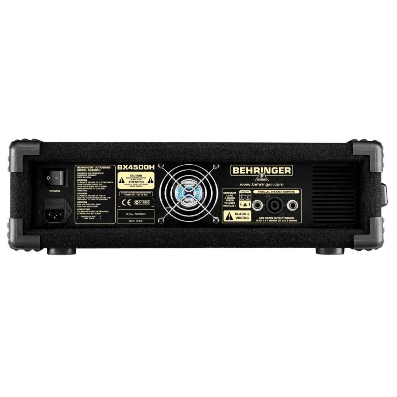 Behringer ULTRABASS BX4500H Cabezal Amplificador de Bajo - Plaza Music
