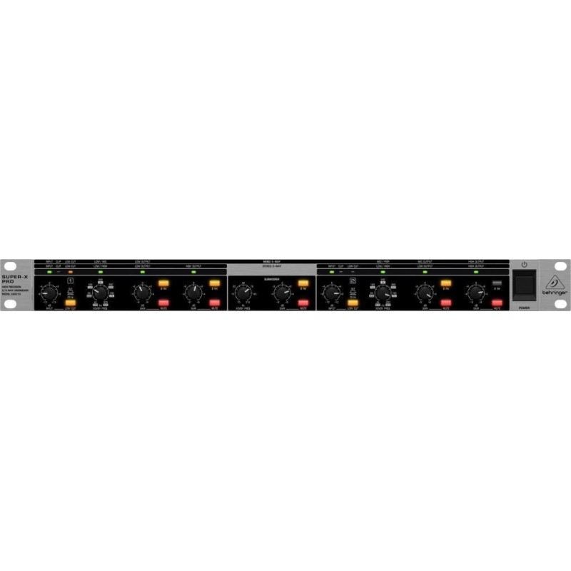 Behringer SUPER-X PRO CX2310 Crossover de 2 vías – Plaza Music Perú