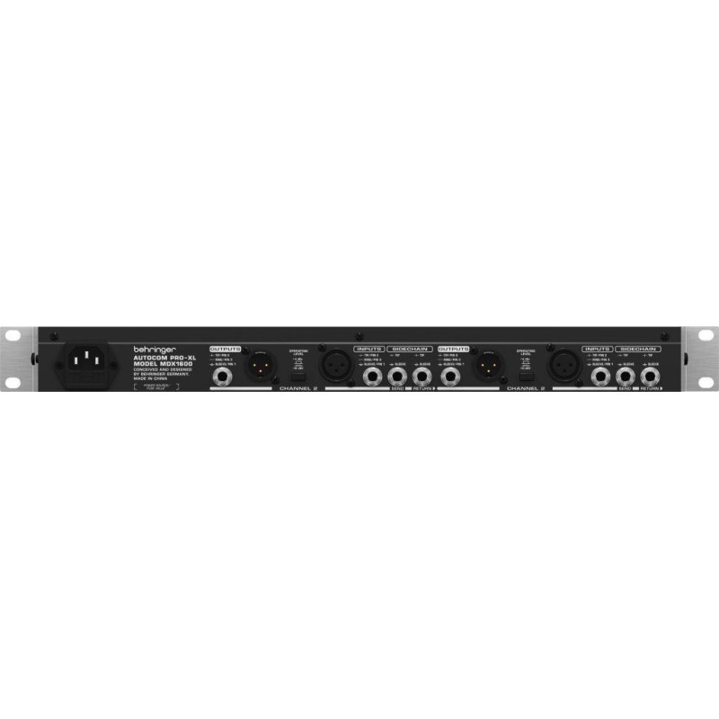 Behringer AUTOCOM PRO-XL MDX1600 Compresor – Plaza Music Perú