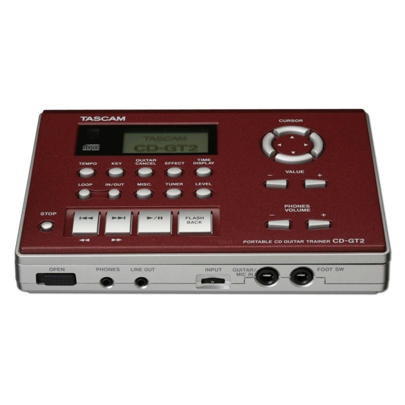 Tascam CD-GT2 Reproductor de CD y Guitar Trainer – Plaza Music Perú