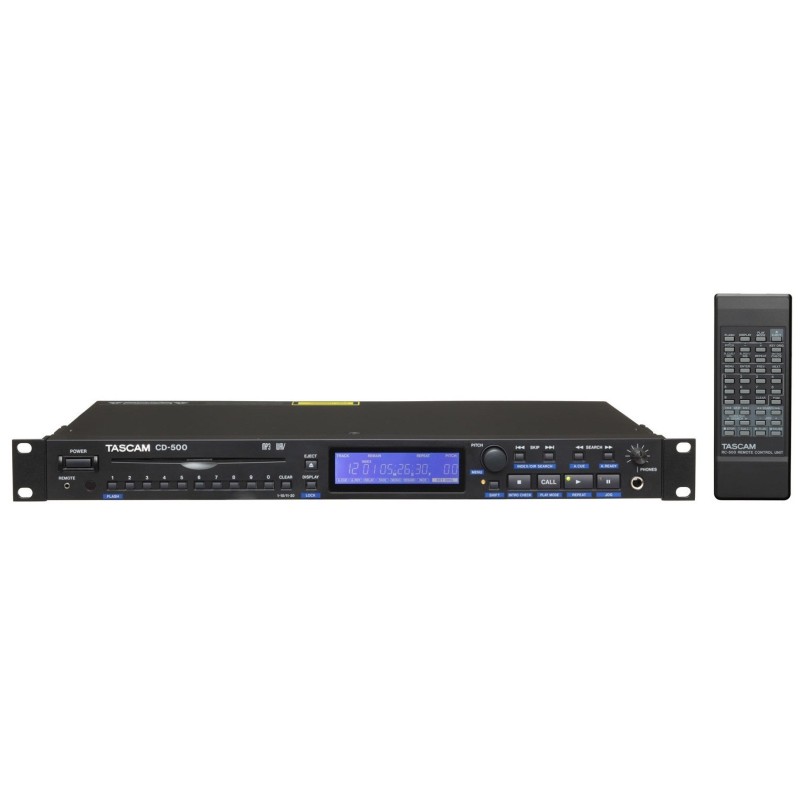 Tascam CD-500 Reproductor de CD – Plaza Music Perú