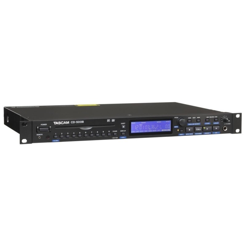Tascam CD-500B Reproductor de CD – Plaza Music Perú