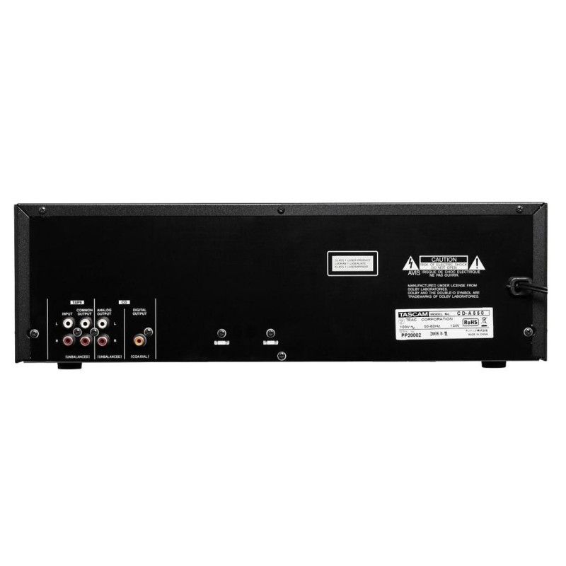 Tascam CD-A550 Reproductor de CD y Cassette – Plaza Music Perú