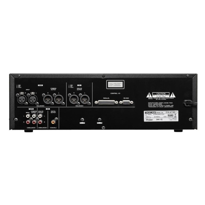 Tascam CD-A750 Reproductor de CD - Cassette – Plaza Music Perú