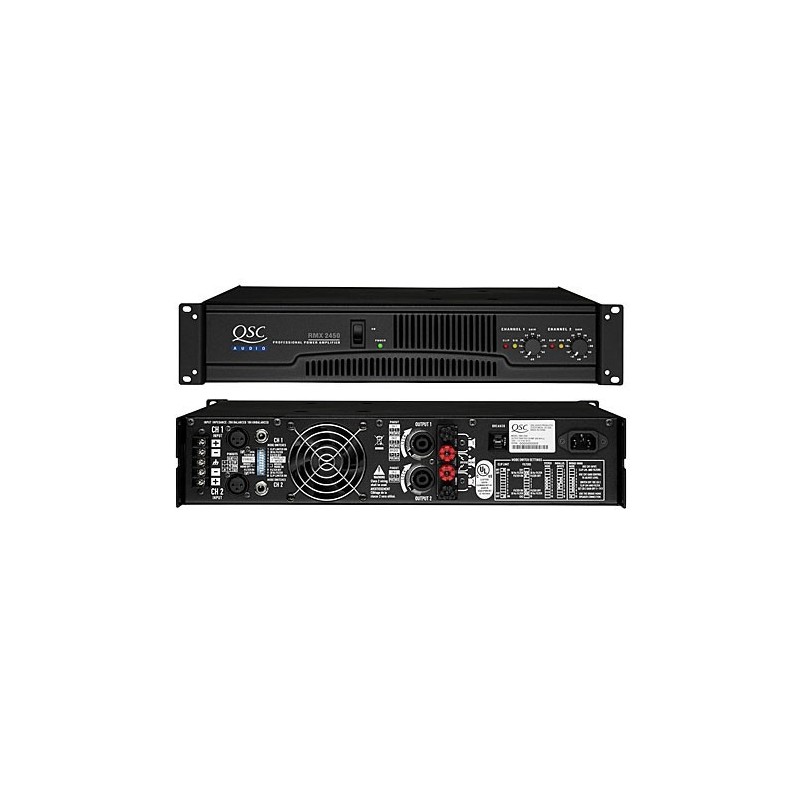 QSC RMX2450A Amplificador de Potencia - Plaza Music Perú