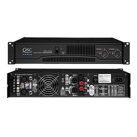 QSC RMX2450A Amplificador de Potencia - Plaza Music Perú