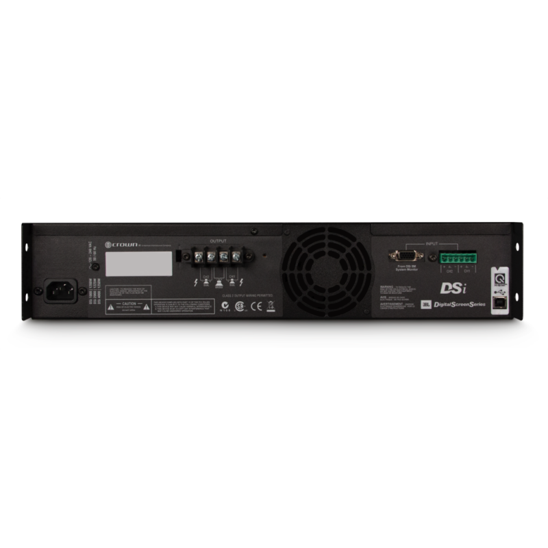 Crown DSi 2000 Amplificador de Potencia - Plaza Music Perú