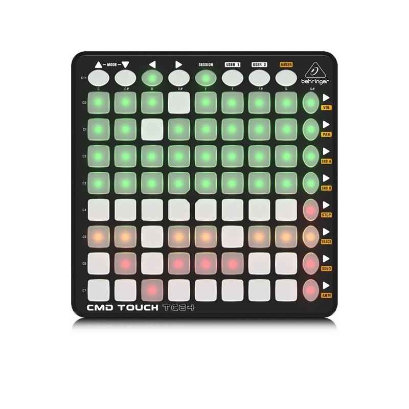 Behringer CMD TOUCH TC64 Controlador DJ - Plaza Music Perú