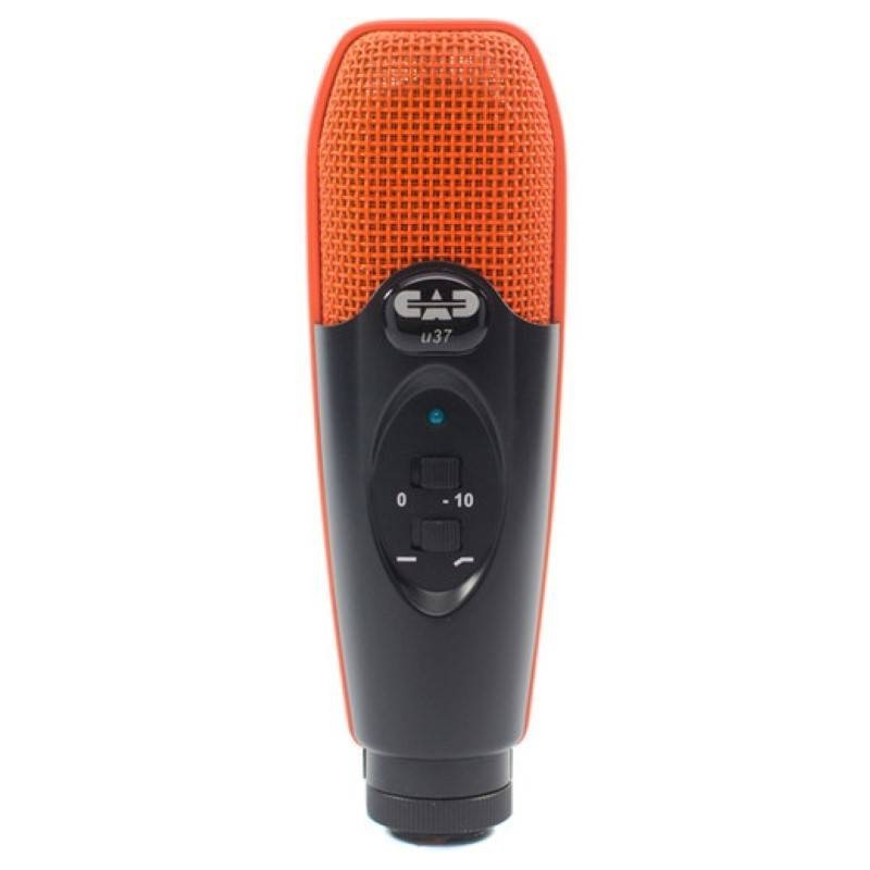 Cad Audio U37SE-OR – Micrófono USB Condensador Naranja