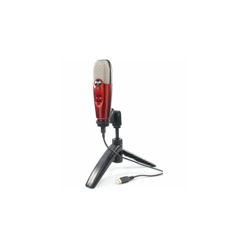 Cad Audio U37SE-CA Micrófono Condensador USB Candy Apple Red